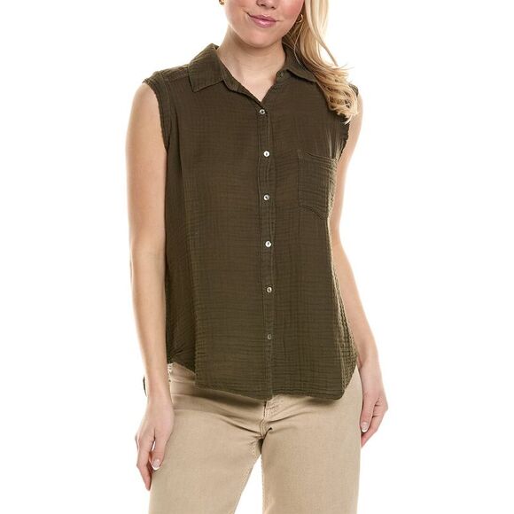 Michael Stars | Tops | Michael Stars Monique Buttondown Tank | Poshmark